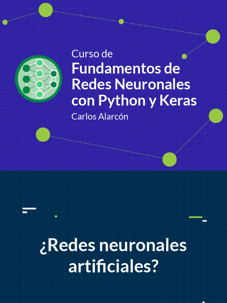 Curso de Redes Neuronales con Keras | PDF | Inteligencia artificial | Inteligencia (IA) y semántica