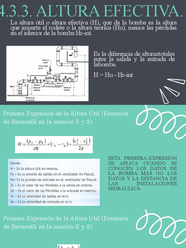 Altura Efectiva. | PDF