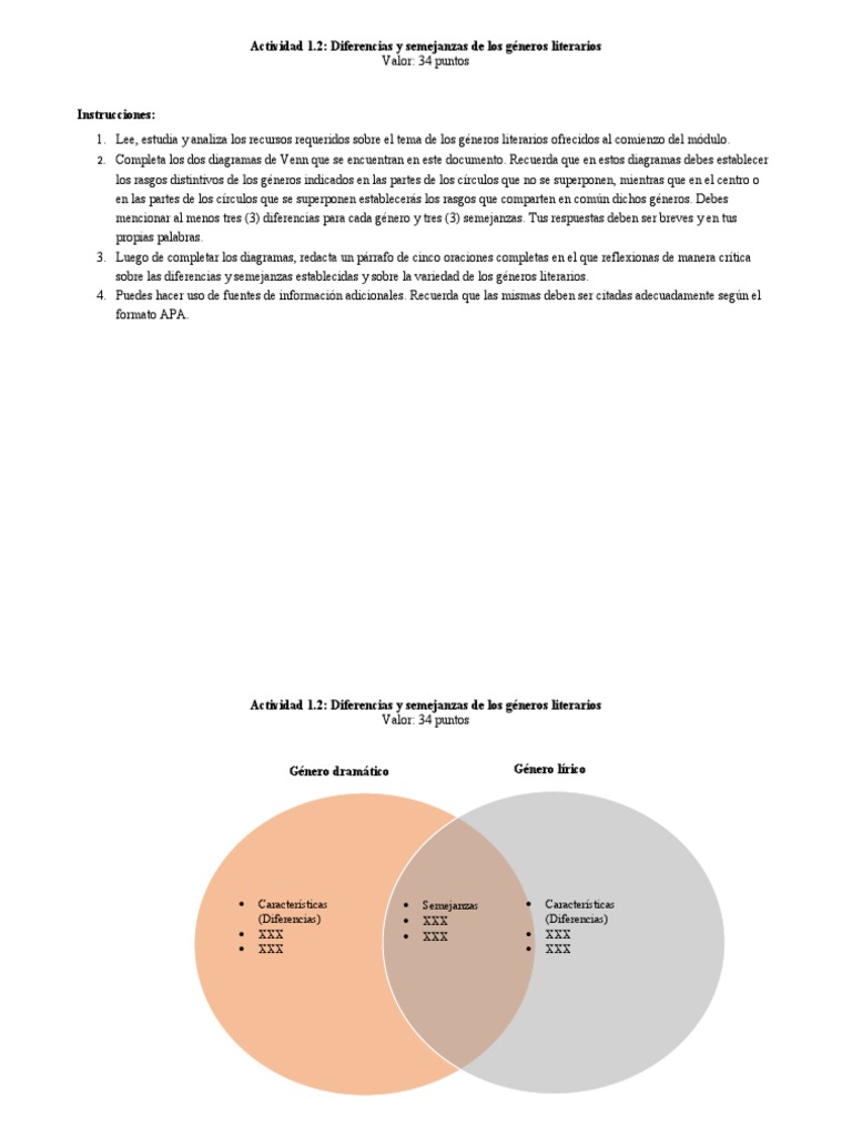 SPAN 1020 Tarea 1.2 | PDF