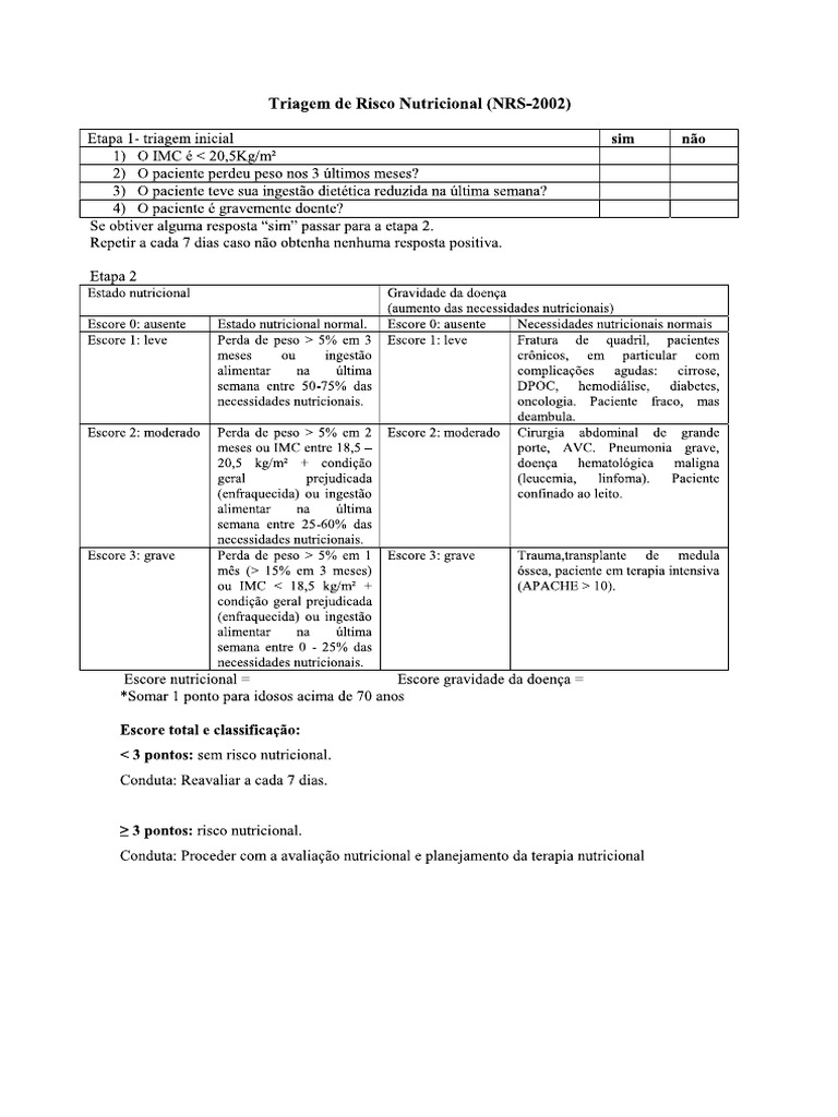Nrs 2002 | PDF