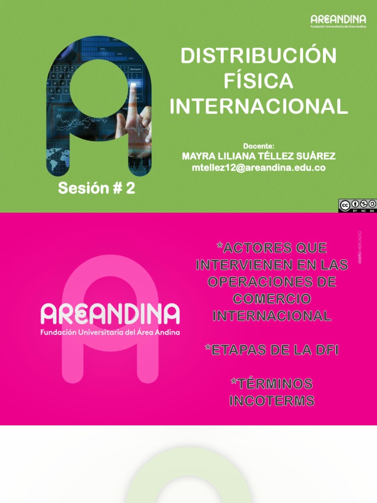 Material Segundo Encuentro Distribución Fisica Internacional Eje 1 (Octubre 11) - 1 | PDF ...