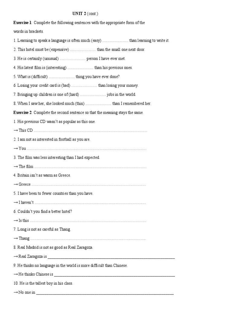 Comparing and Contrasting Adjectives and Adverbs in English | PDF