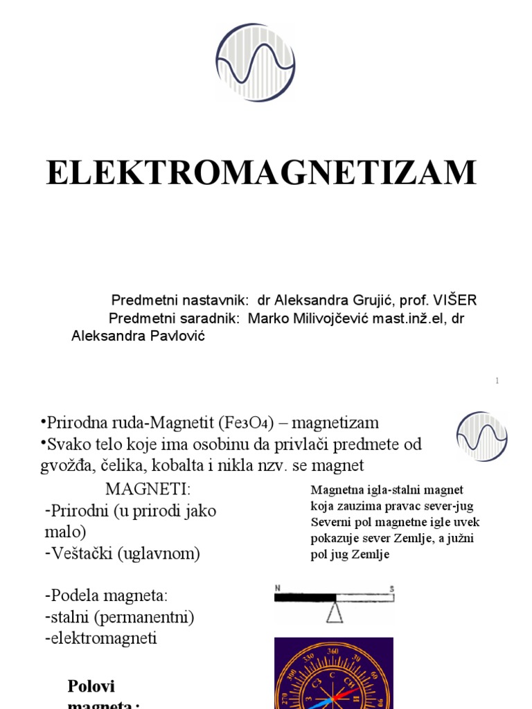 Magnetizam 1 | PDF