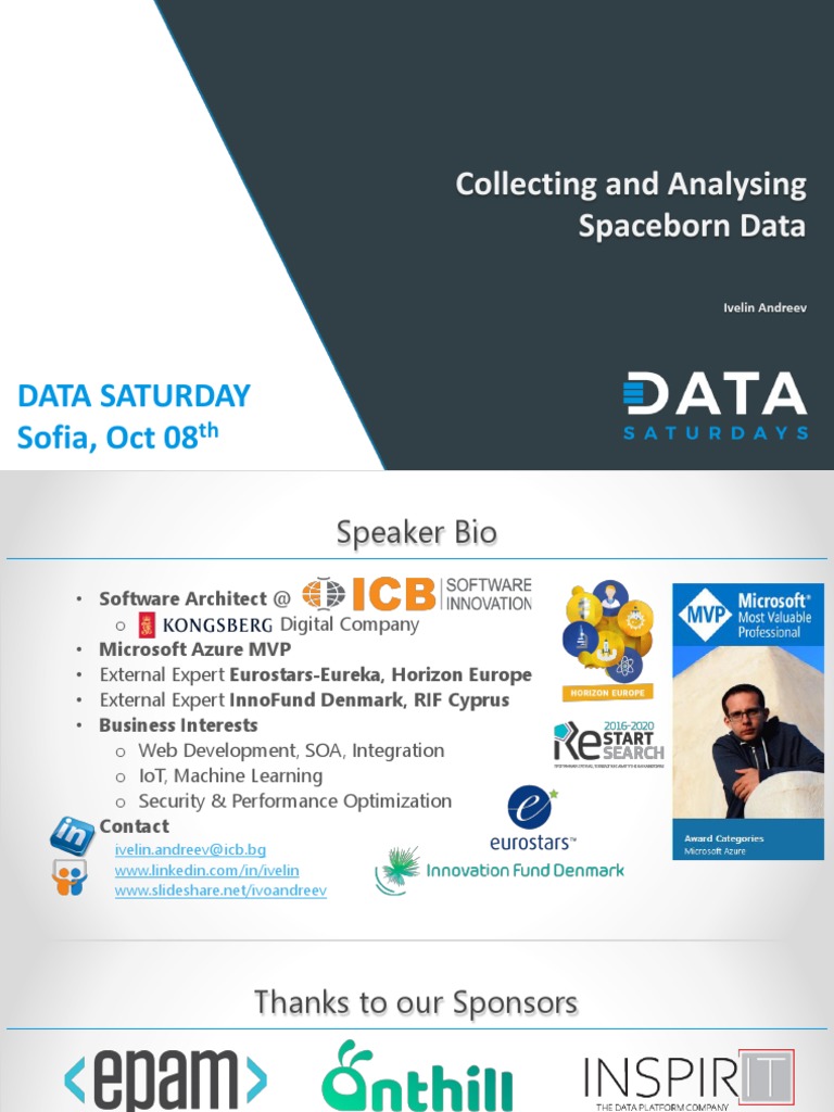 Collecting and Analysing Spaceborn Data | PDF | Microsoft Azure | Computing