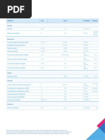 Polypropylene Technical Data Sheet | PDF | Strength Of Materials ...