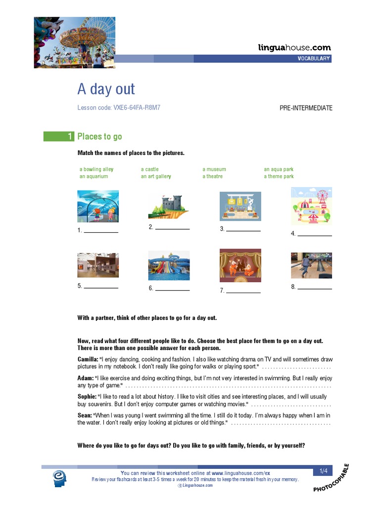 A Day Out 2 | PDF