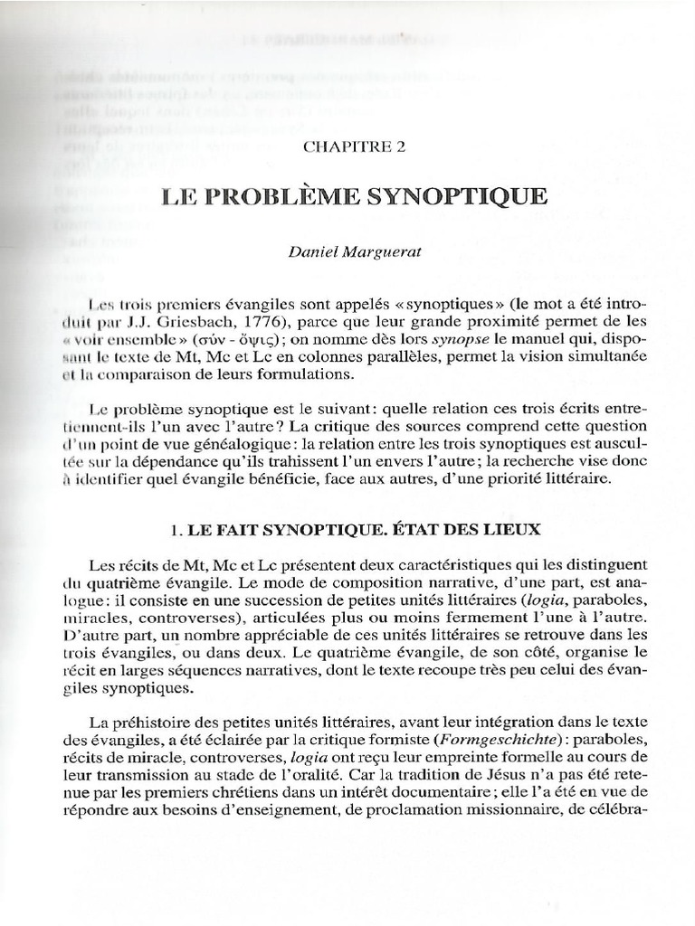 2.. INTROD NT 31 - 54 Probl - Synop. | PDF