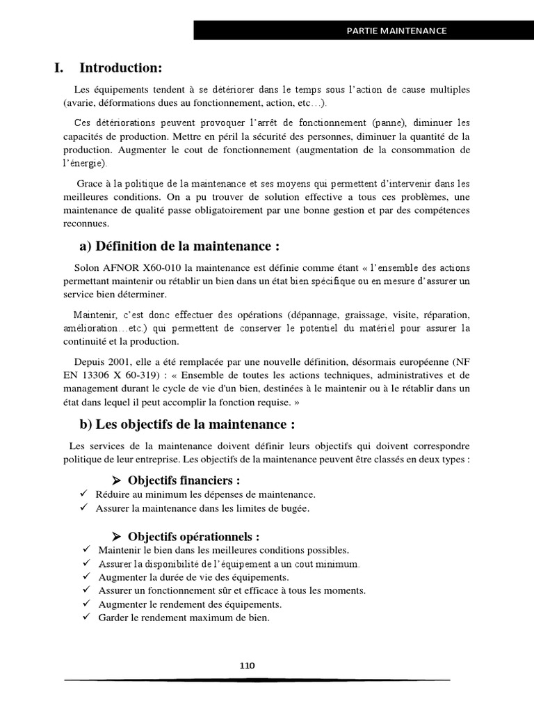 Guide de la maintenance industrielle | PDF