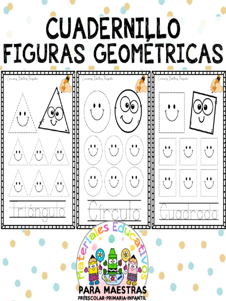 Cuadernillo para Aprender Figuras Geométricas Recopilado Por Materiales ...