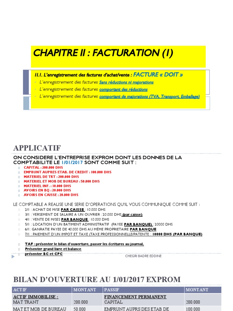 FACTURATION | PDF