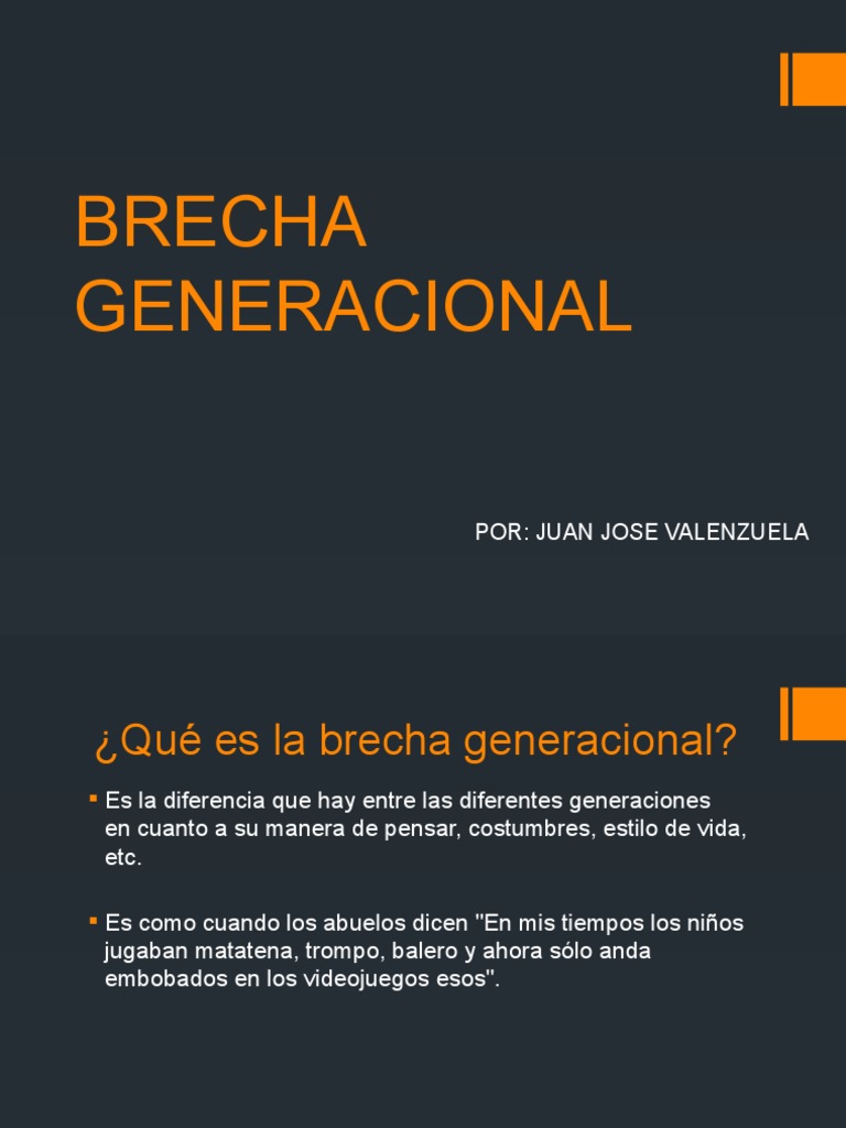 Brecha Generacional | PDF