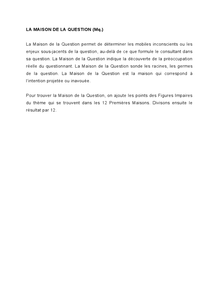 Interprétation des Figures de Géomancie | PDF