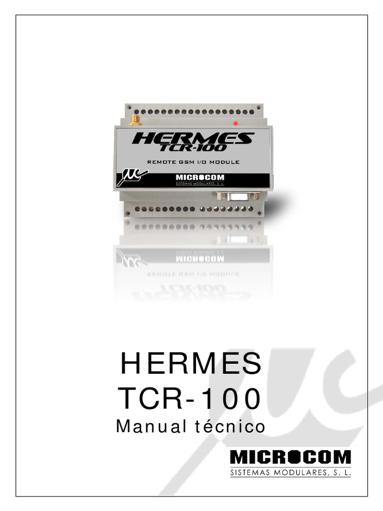 Problemas con SIM en HERMES TCR-100 | PDF | Gsm | Red de computadoras