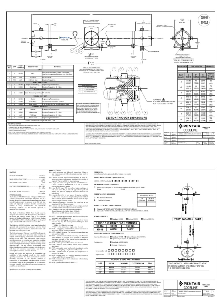 Codeline Drawing 80S30 Non Coded | PDF