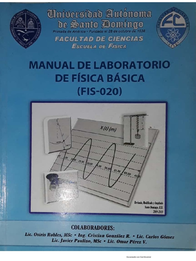 Manual de Laboratorio de Fisica Basica | PDF