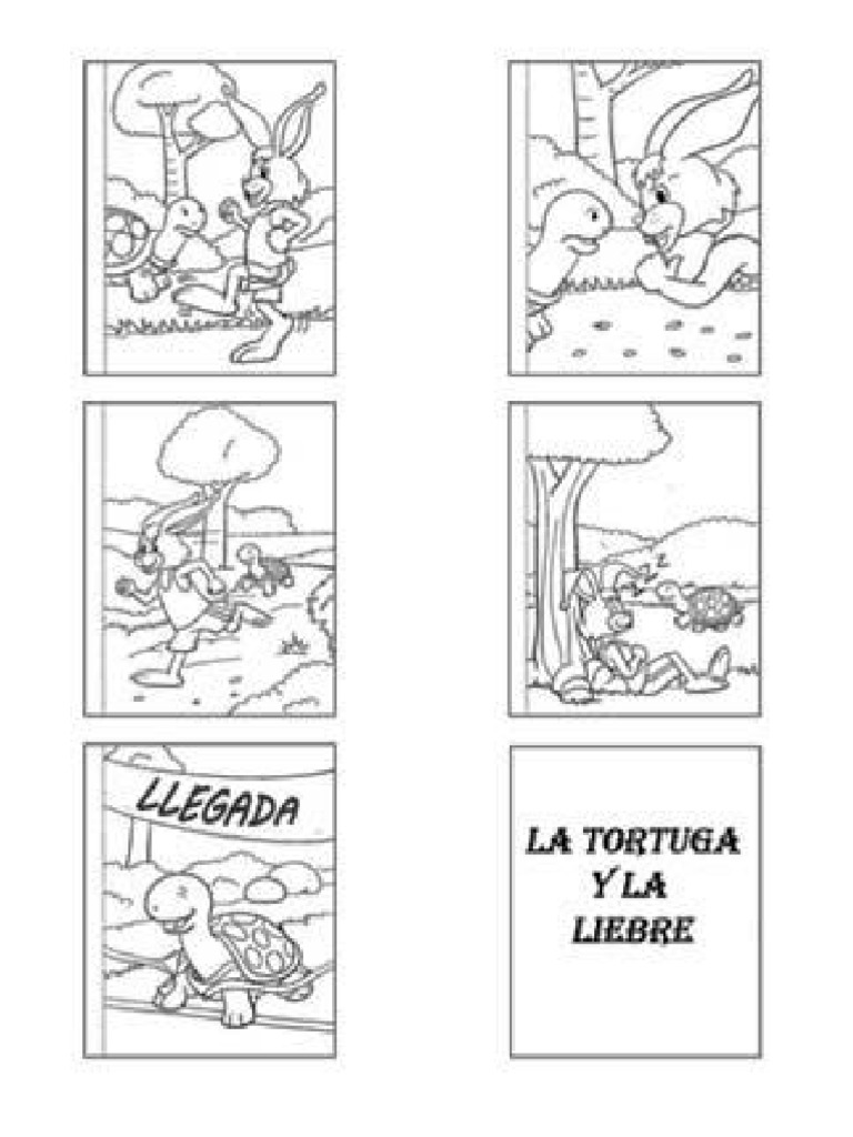 La Tortuga y La Liebre | PDF