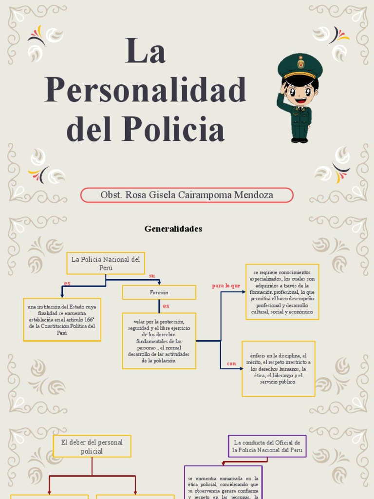 Semana 2 Personalidad Del Policia | PDF | Policía | Institución