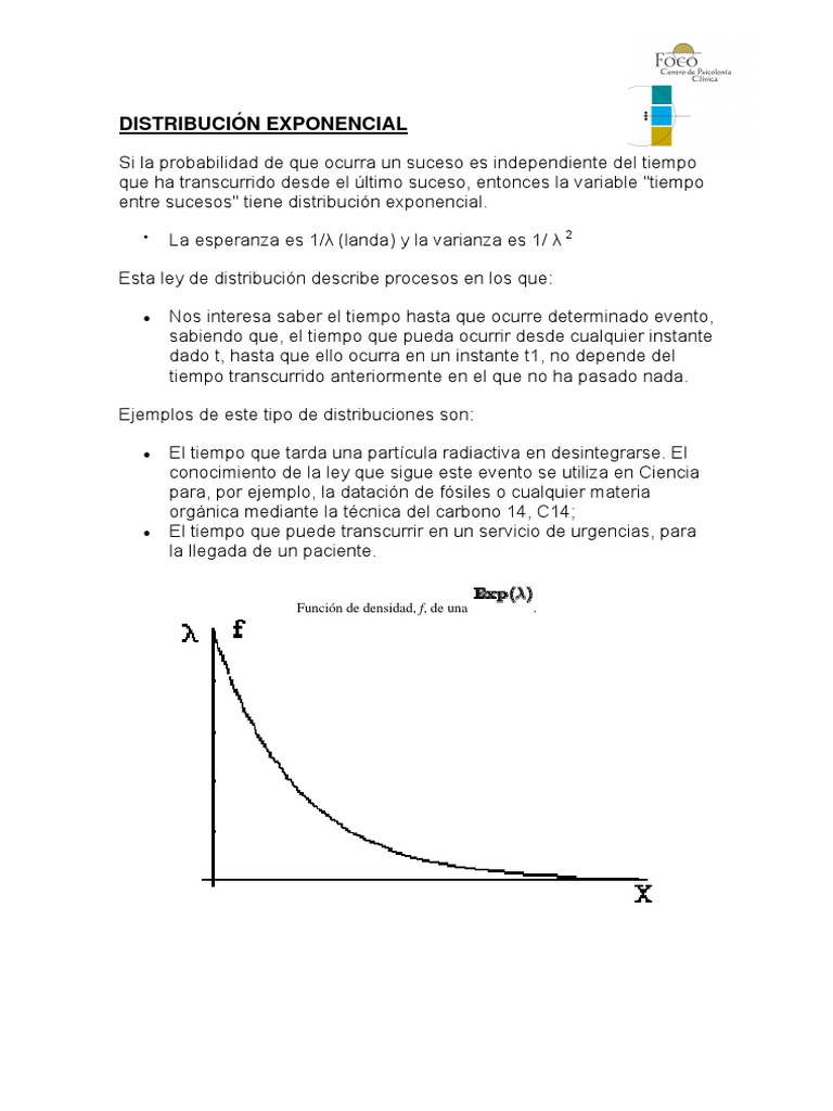 Distribucion Exponencial | PDF