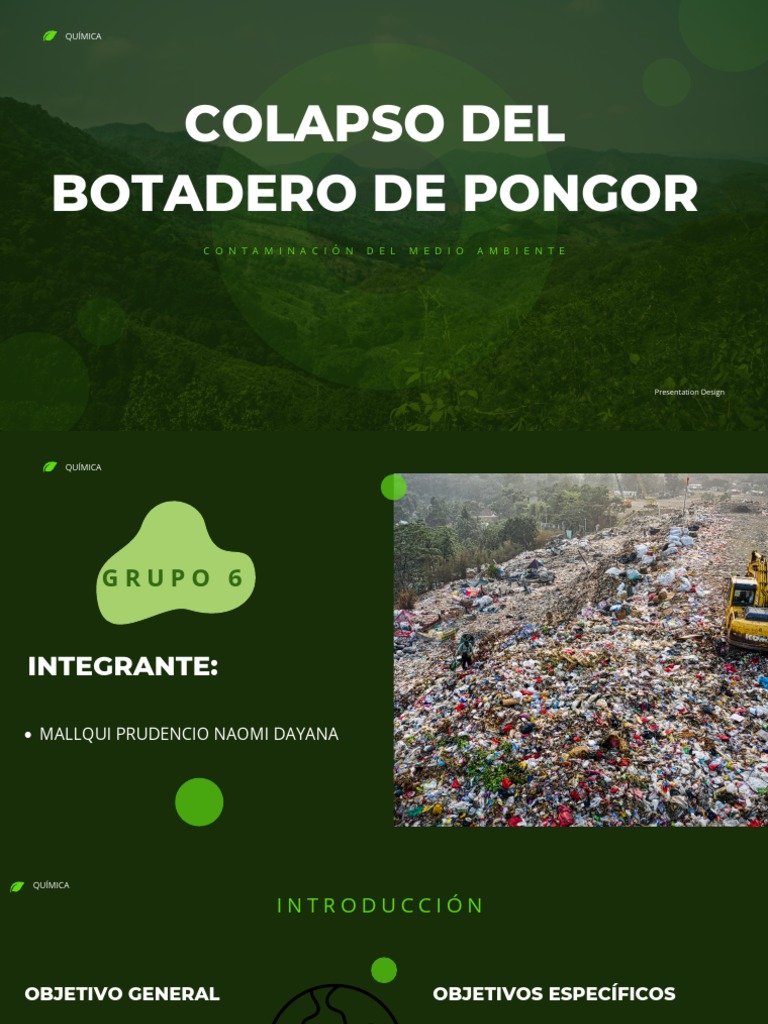 Colapso Del Botadero de Pongor | PDF