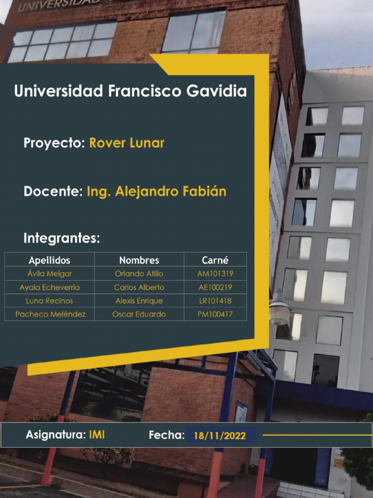 Avance de Proyecto - Rover Lunar-1 | PDF | Bluetooth | Arduino