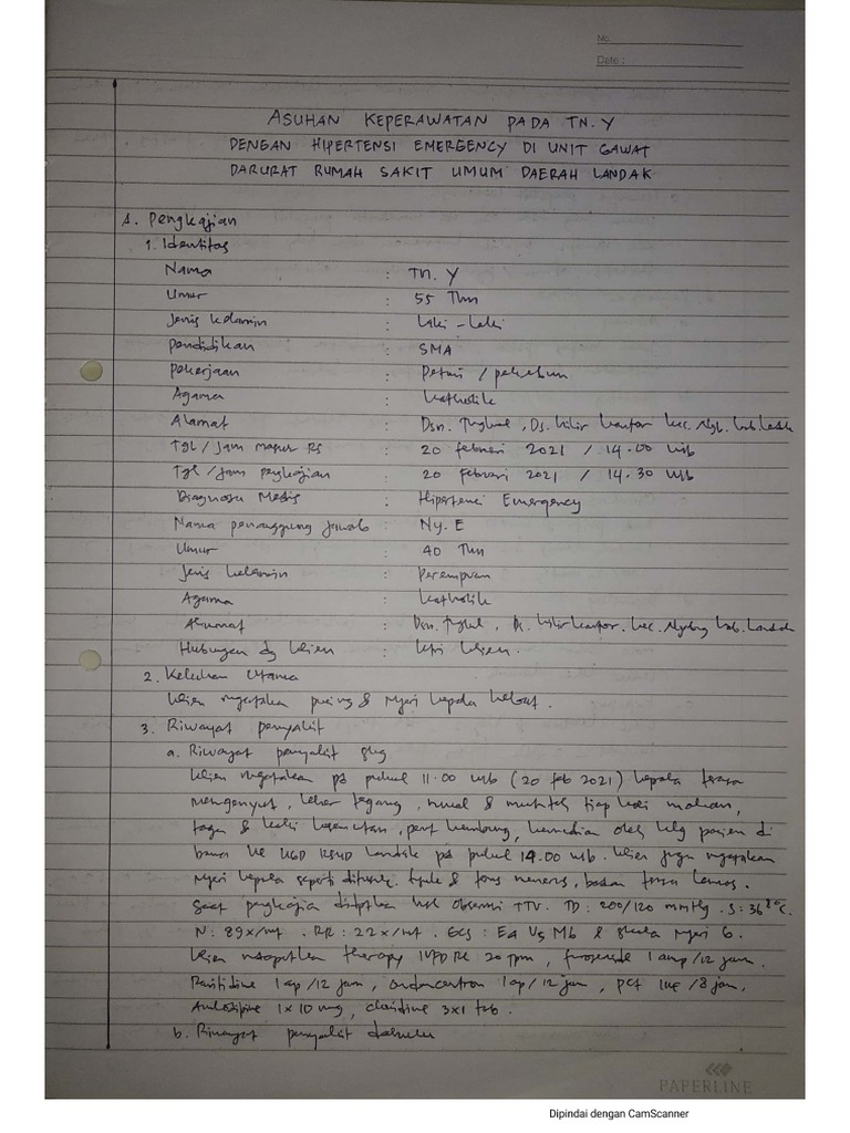 Askep HT Emergency | PDF