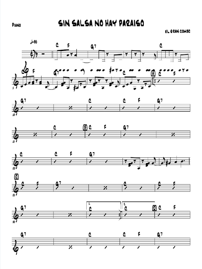 Sin Salsa No Hay Paraiso | PDF