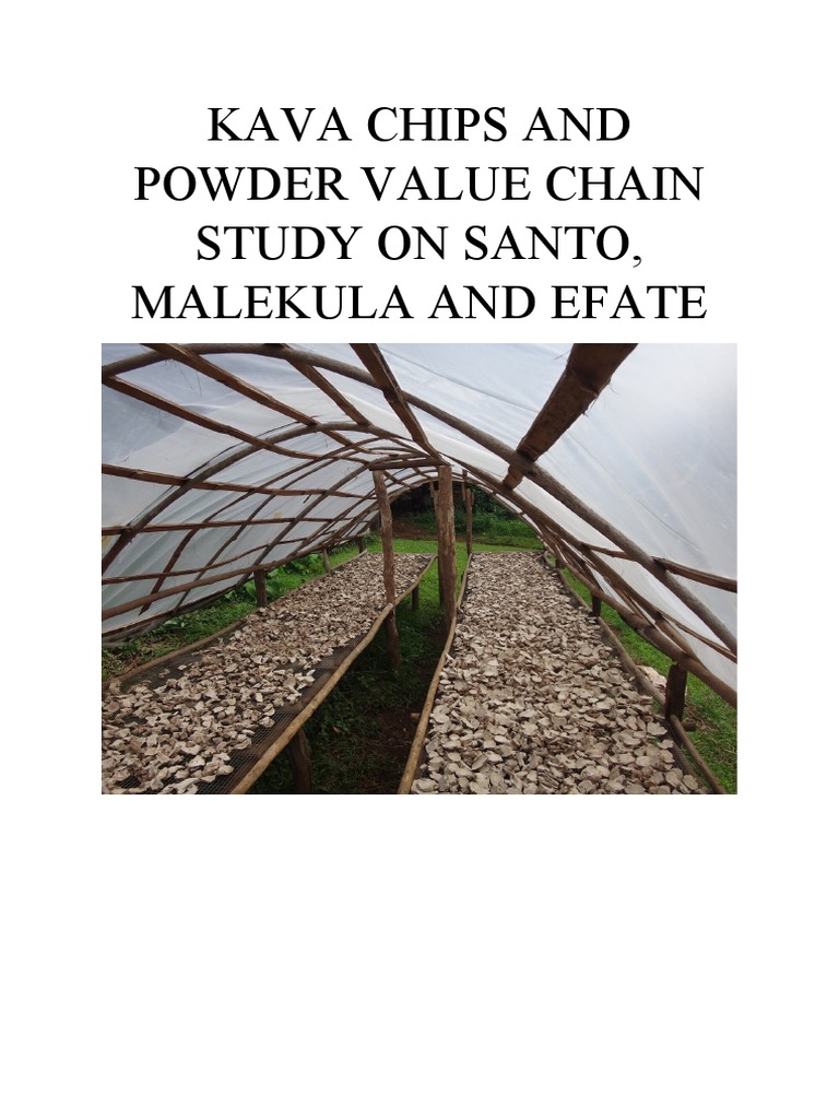 Kava Report | PDF | Small And Medium Sized Enterprises | Survey Methodology