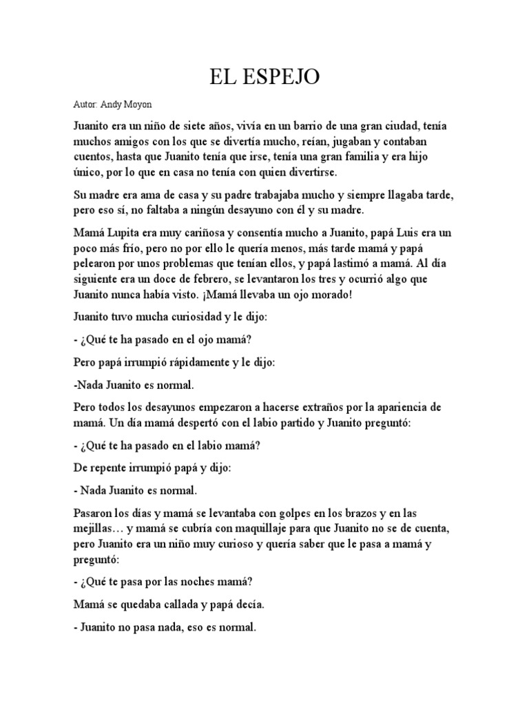 El Espejo | PDF
