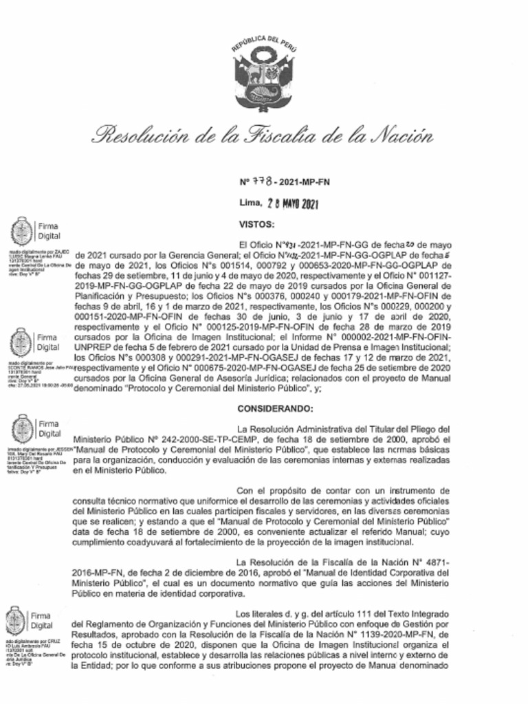 RFN 778-2021-MP-FN PDF | PDF