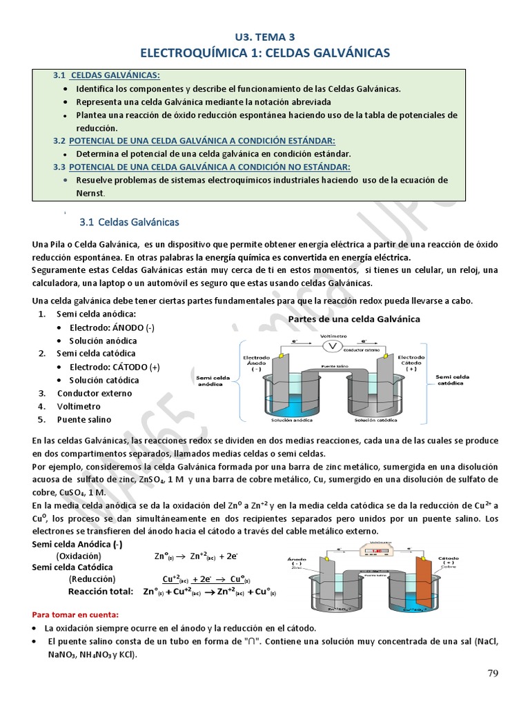 12 - Electroquimica 1 | Descargar gratis PDF | Redox | Electrodo