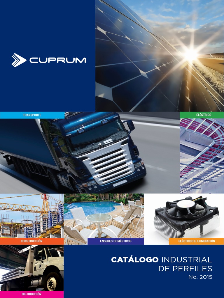 Catalogo Industrial Cuprum Perfiles | PDF | Regulación