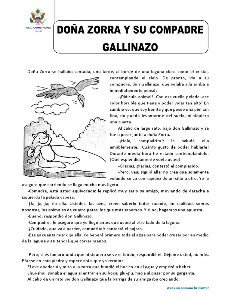 Doña Zorra y Su Compadre Gallinazo - 27.09.22 | PDF
