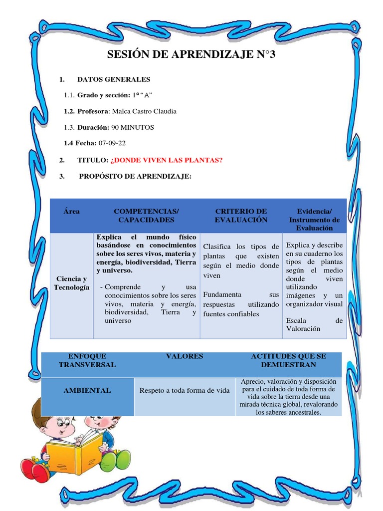 Clasificación de Plantas por Hábitat | PDF | Hipótesis | Evaluación