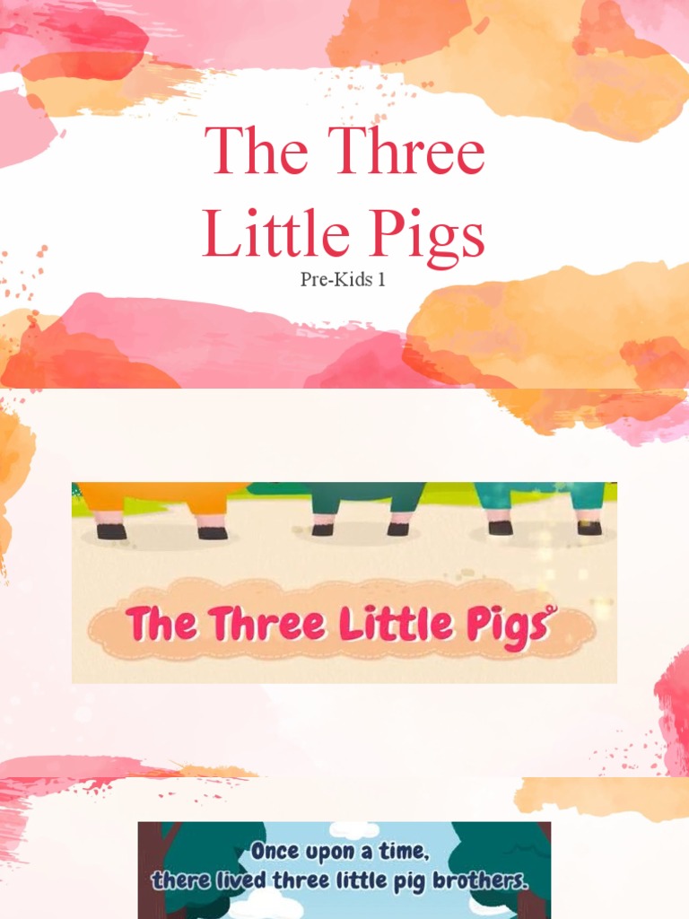 6 The Three Little Pigs | PDF