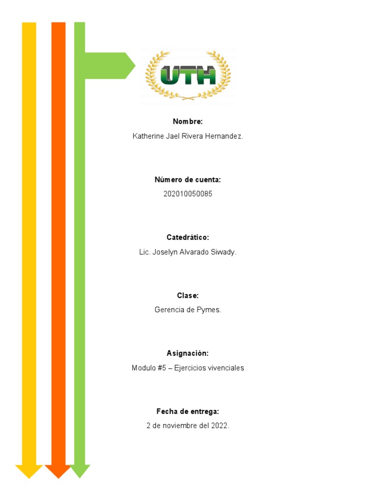 Tarea Módulo 5-Ejercicios Vivenciales | PDF