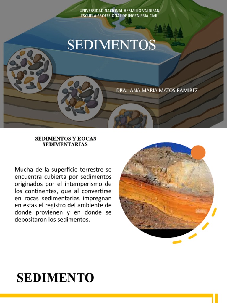 Tema 11 Sedimentos | PDF | Roca clástica | Roca (geología)