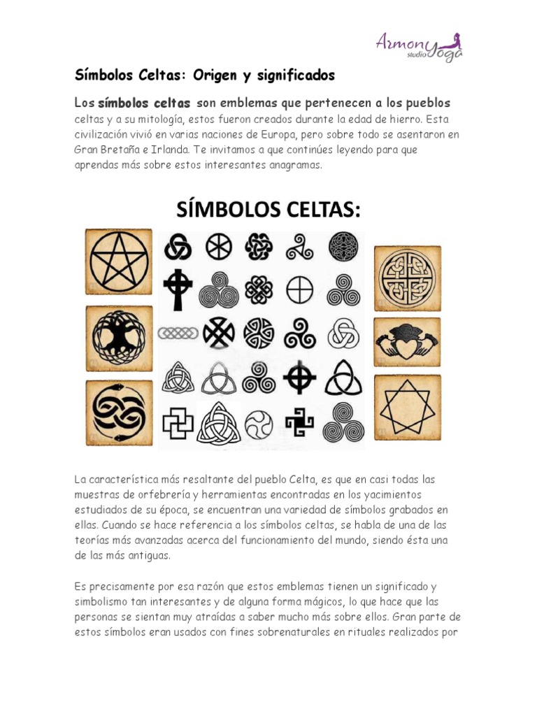 Simbolos Celtas Su Origen Y Significado Images
