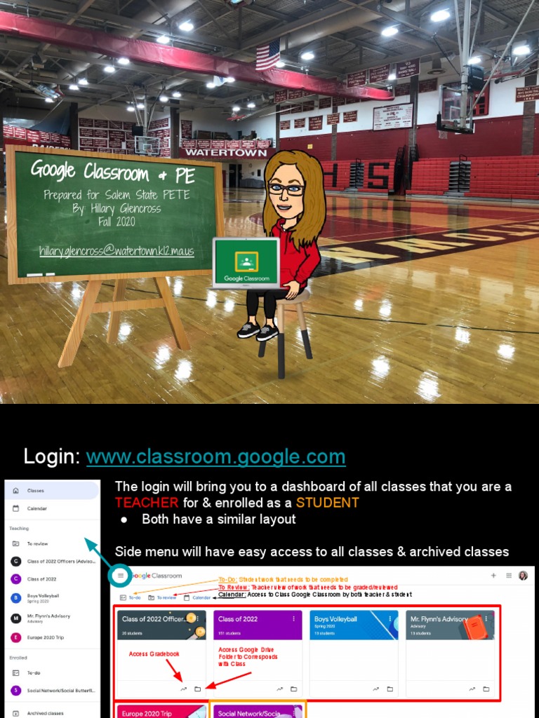 Setting Up Google Classroom For Remote Learning in Pe | PDF