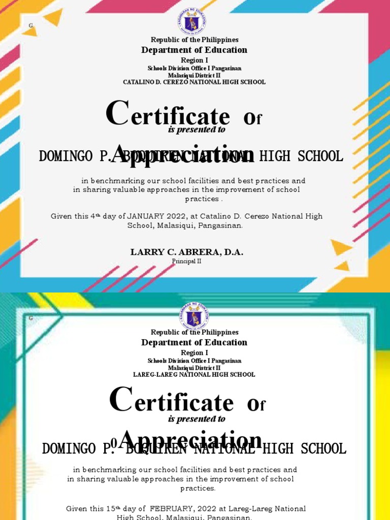 Certificates Benchmarking 1 | PDF | Systems Thinking | Quality