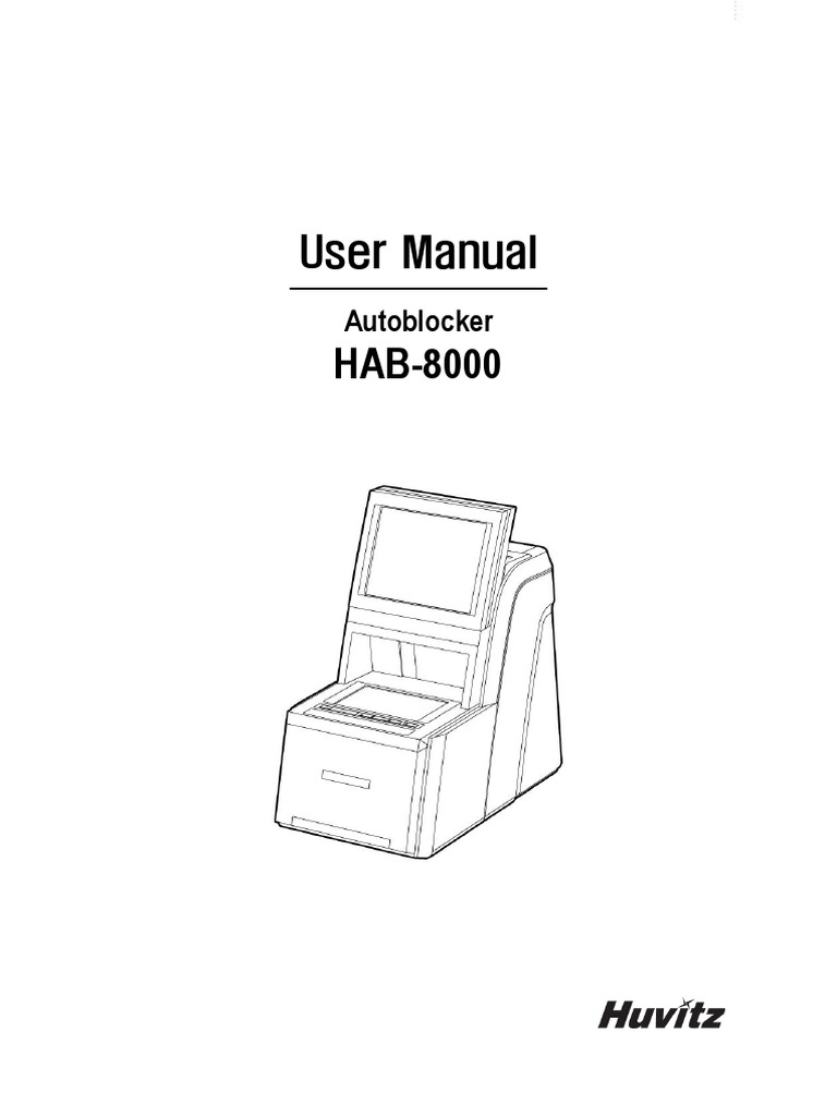 Hab-8000 Users Manual | PDF