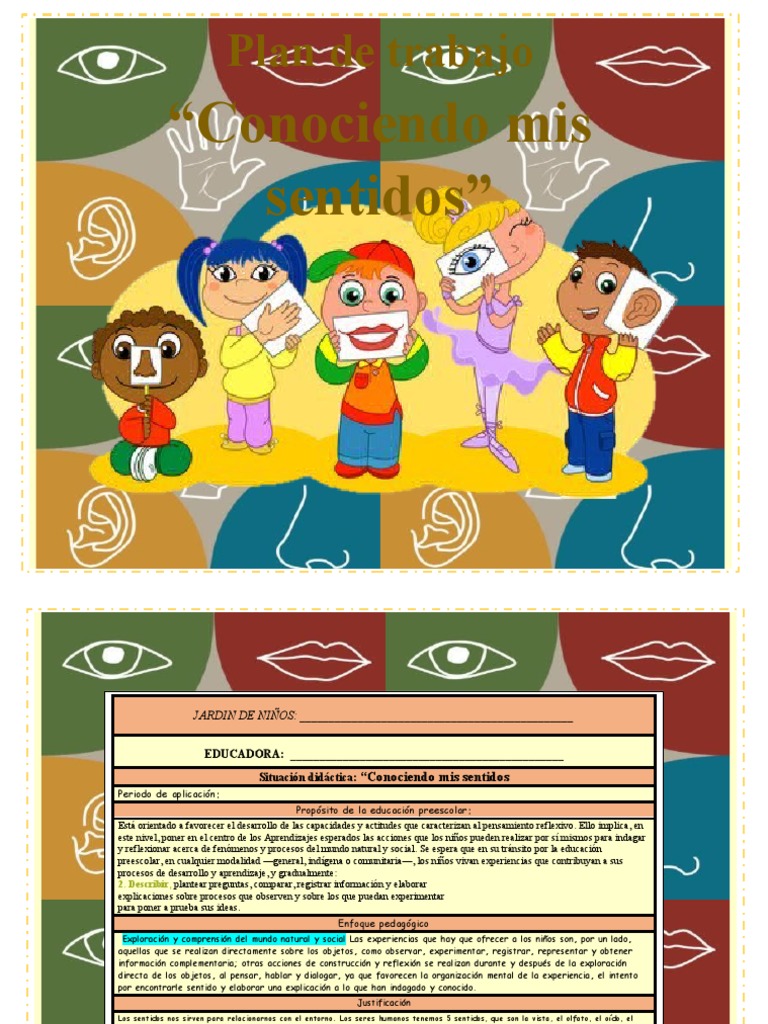 PLAN Los 5 SENTIDOS | PDF
