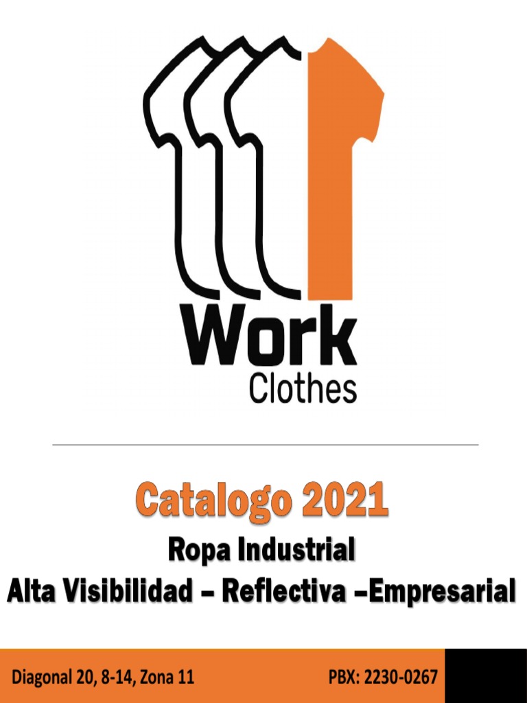 Catalogo Work | PDF | Ropa | Softlines (venta minorista)