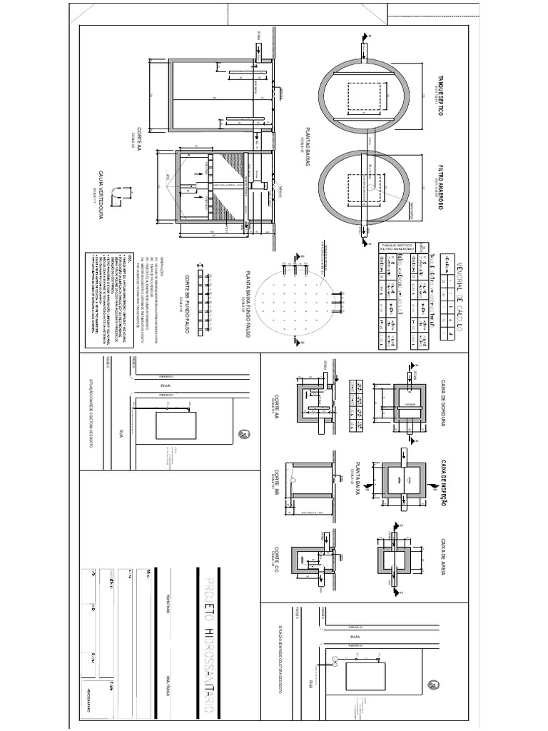 Projeto de layout para caixa de areia e caixa de gordura em residência | PDF | Gestão de ...