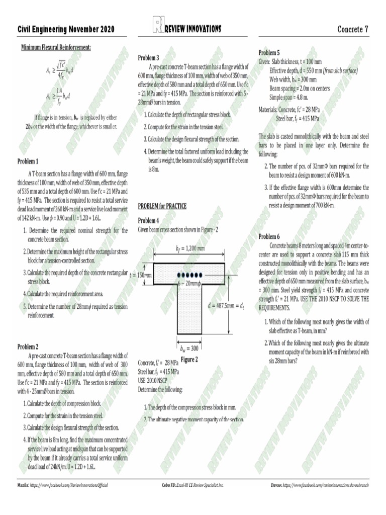 CE Board Nov 2020 - RCD - Set 7 Colored | PDF