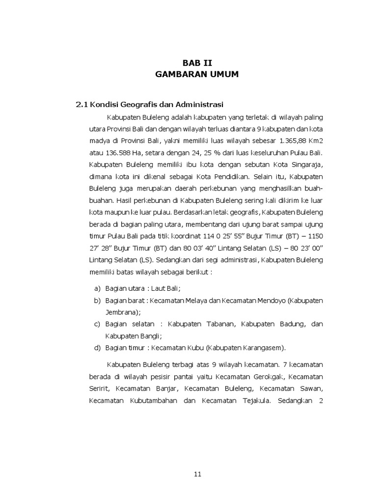 BAB II Gambaran Umum | PDF