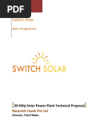 100 KWP Solar PV Based Rooftop Power Project Report 1660810847 | PDF ...