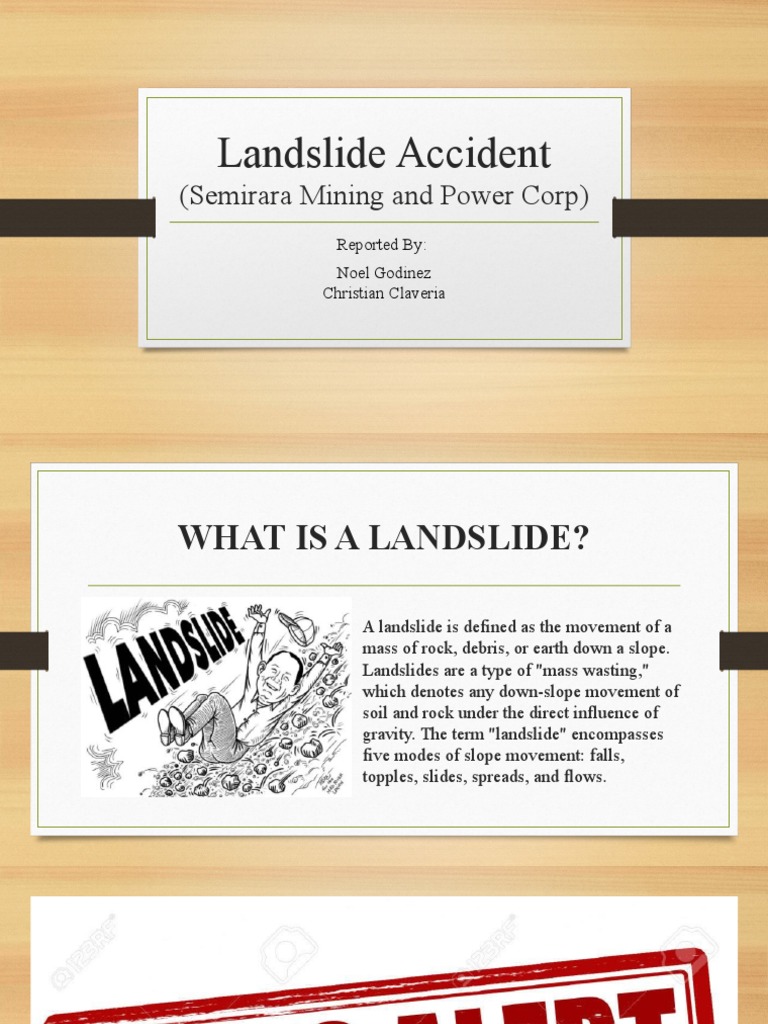 Landslide Accident EDITED | PDF | Landslide | Earth Sciences