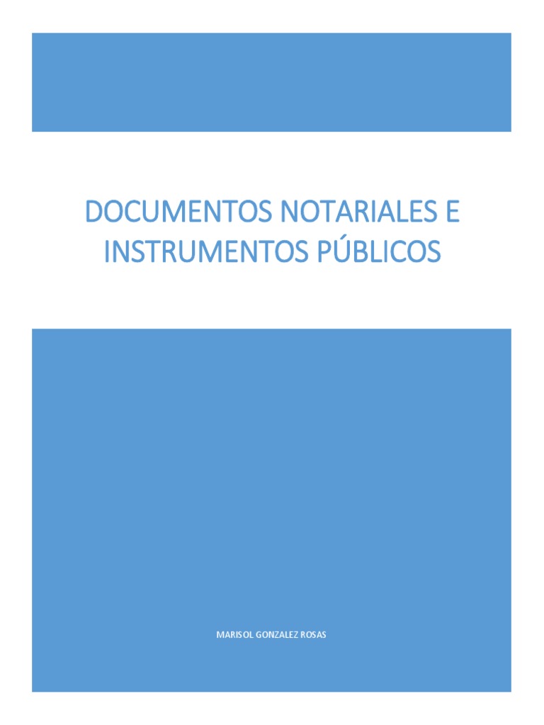 Documentos Notariales | PDF | Voluntad y testamento | Justicia