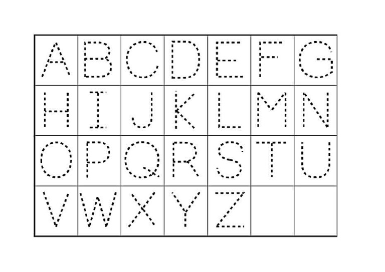 Abc Tracing For Kids | PDF