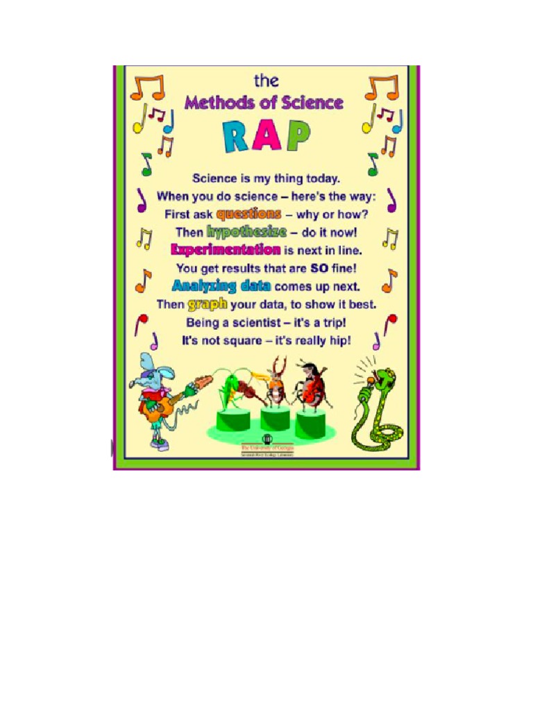 Methods of Science Rap | PDF